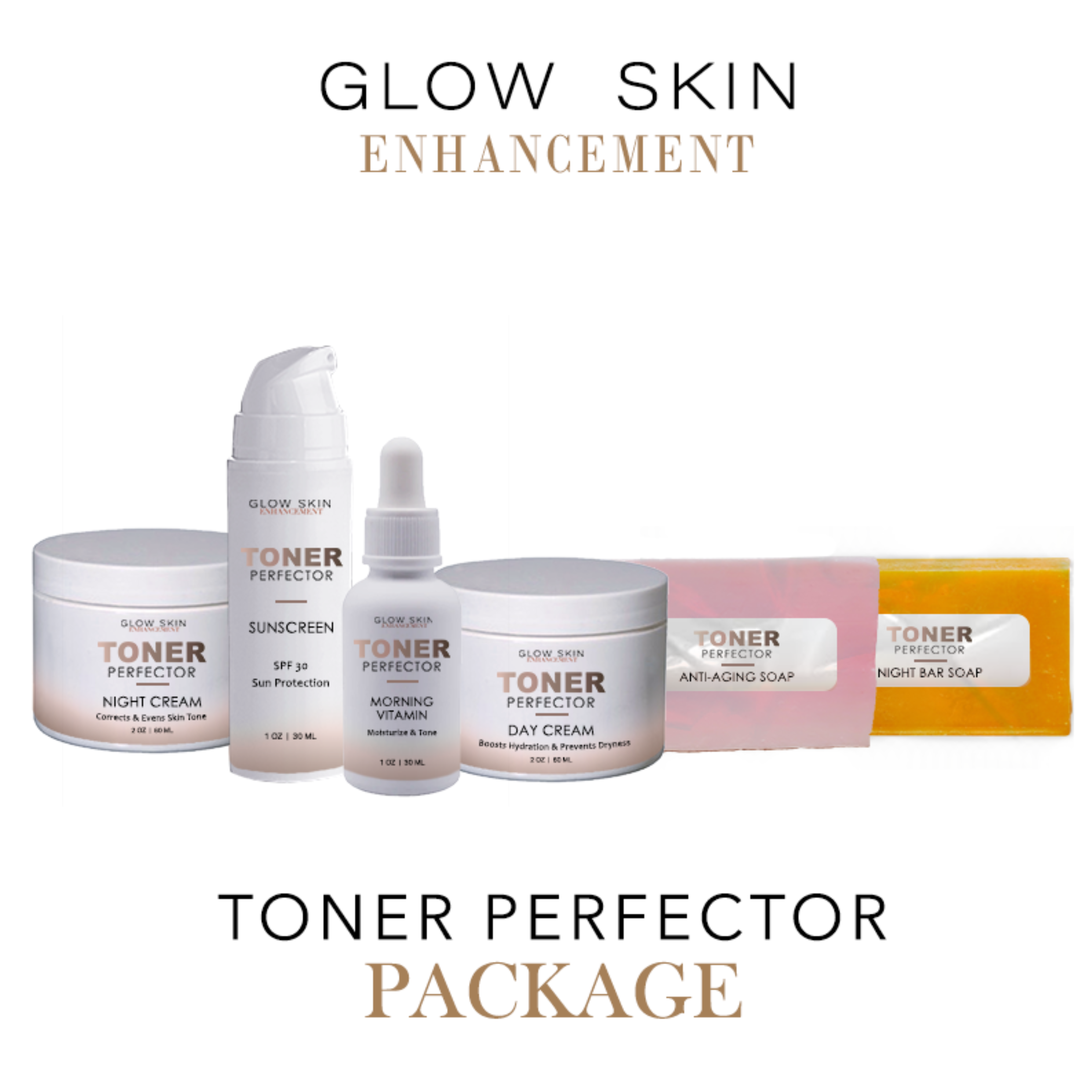 TONER PERFECTOR PACKAGE– Glow Skin Enhancement